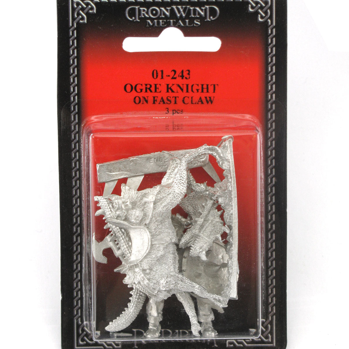 Ogre Knight/Reptile Mount #01-243 Classic Ral Partha Fantasy — Pippd
