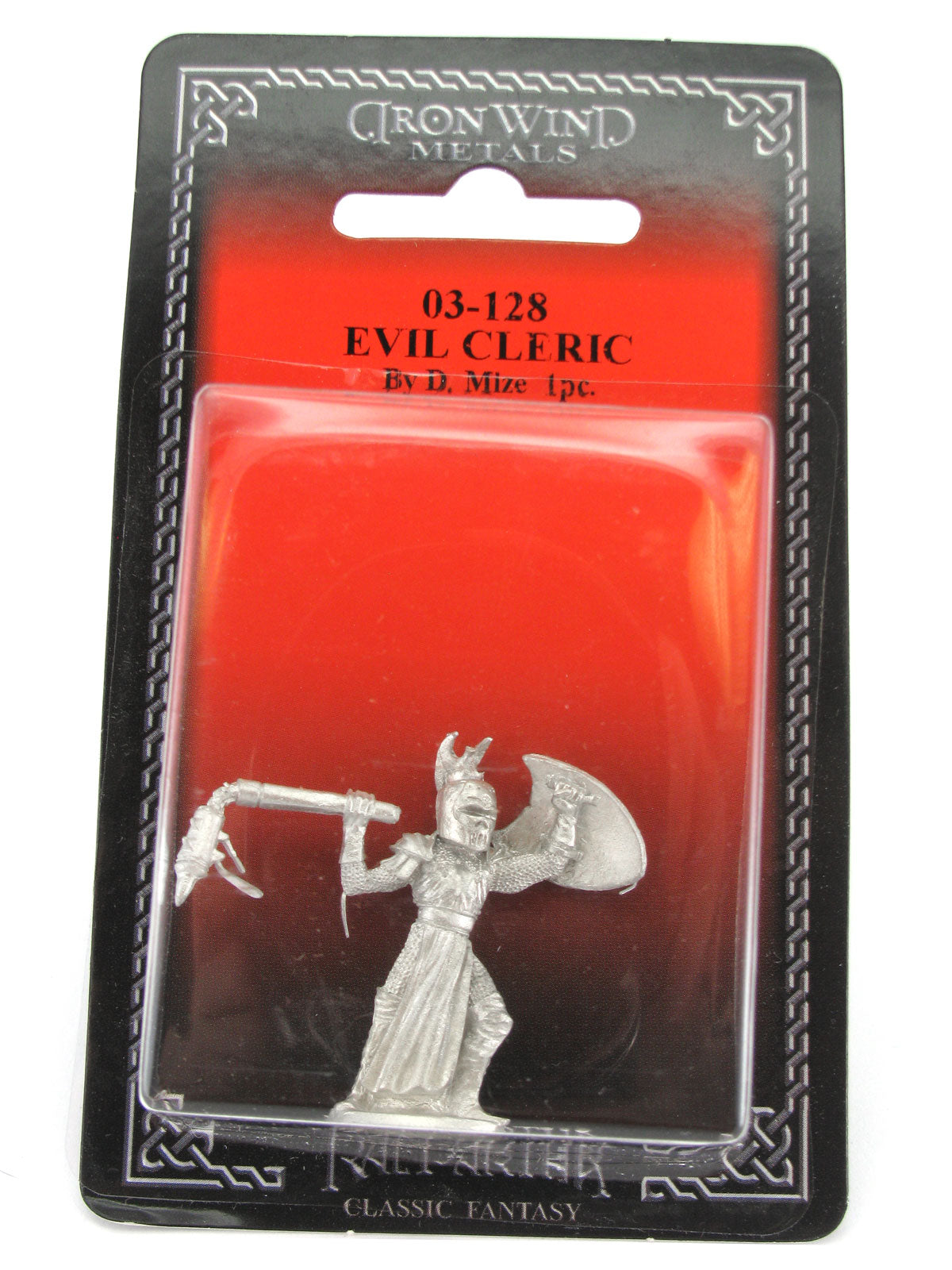 Evil Cleric #03-128 Classic Ral Partha Fantasy RPG Metal — Pippd
