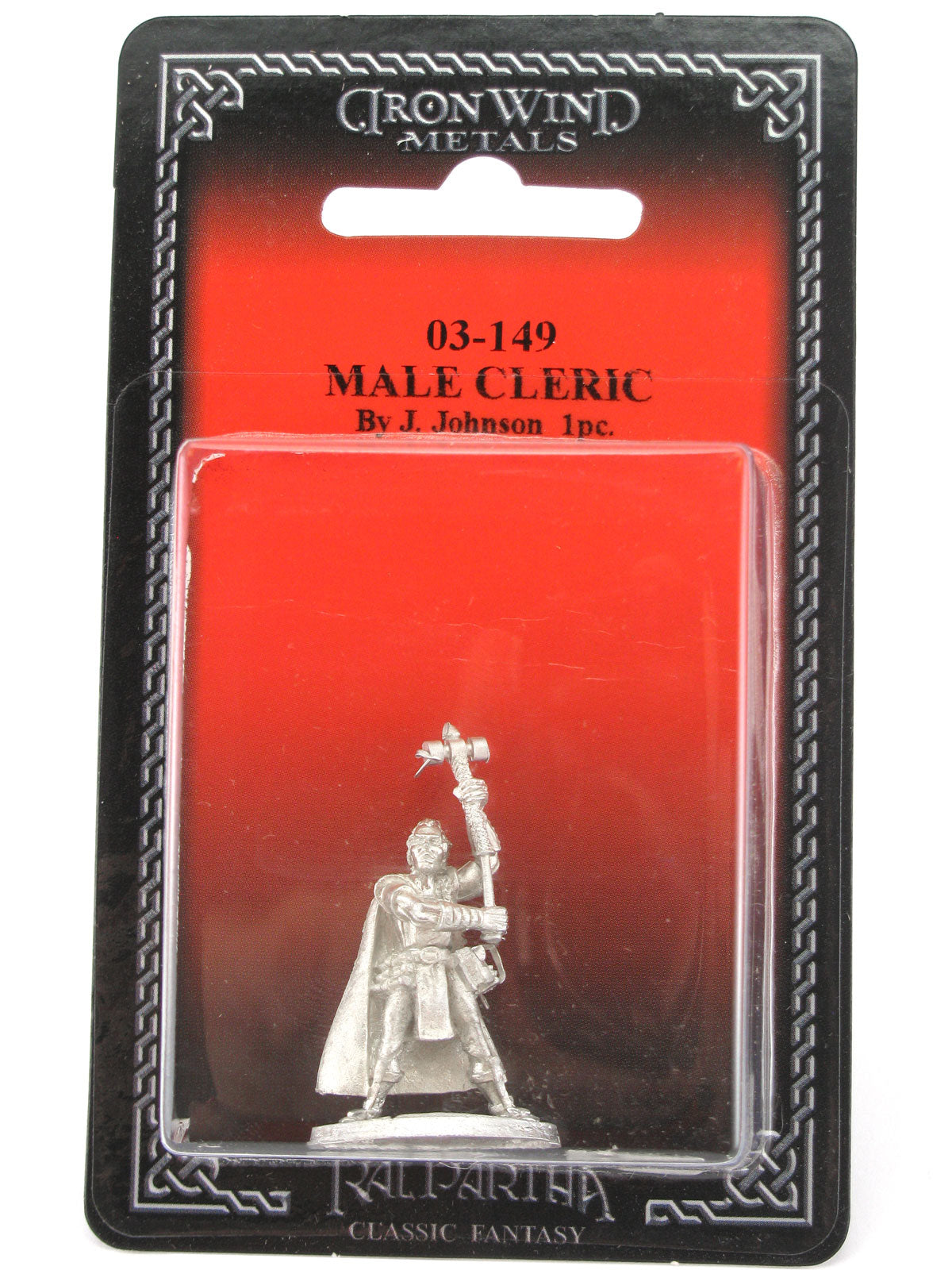 Male Cleric #03-149 Classic Ral Partha Fantasy RPG Metal — Pippd