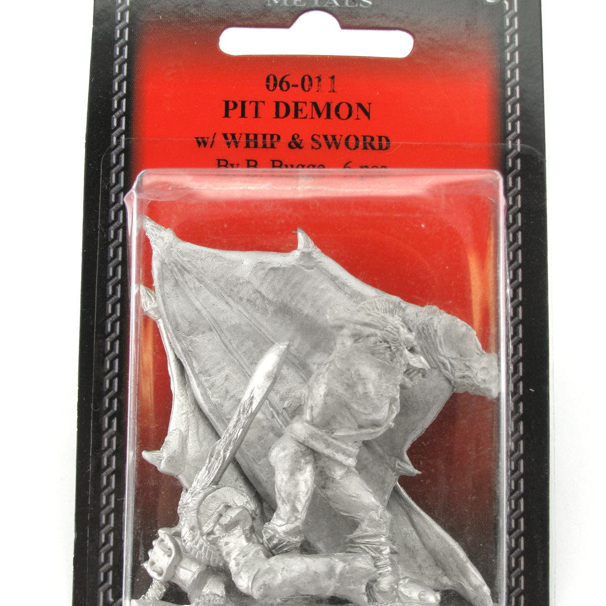 Pit Demon with Whip and Sword 06-011 Classic Ral Partha — Pippd