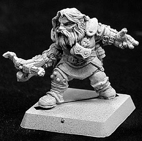 Reaper Miniatures Snorri, Dwarf Solo 14130 Dwarves Unpainted — Pippd