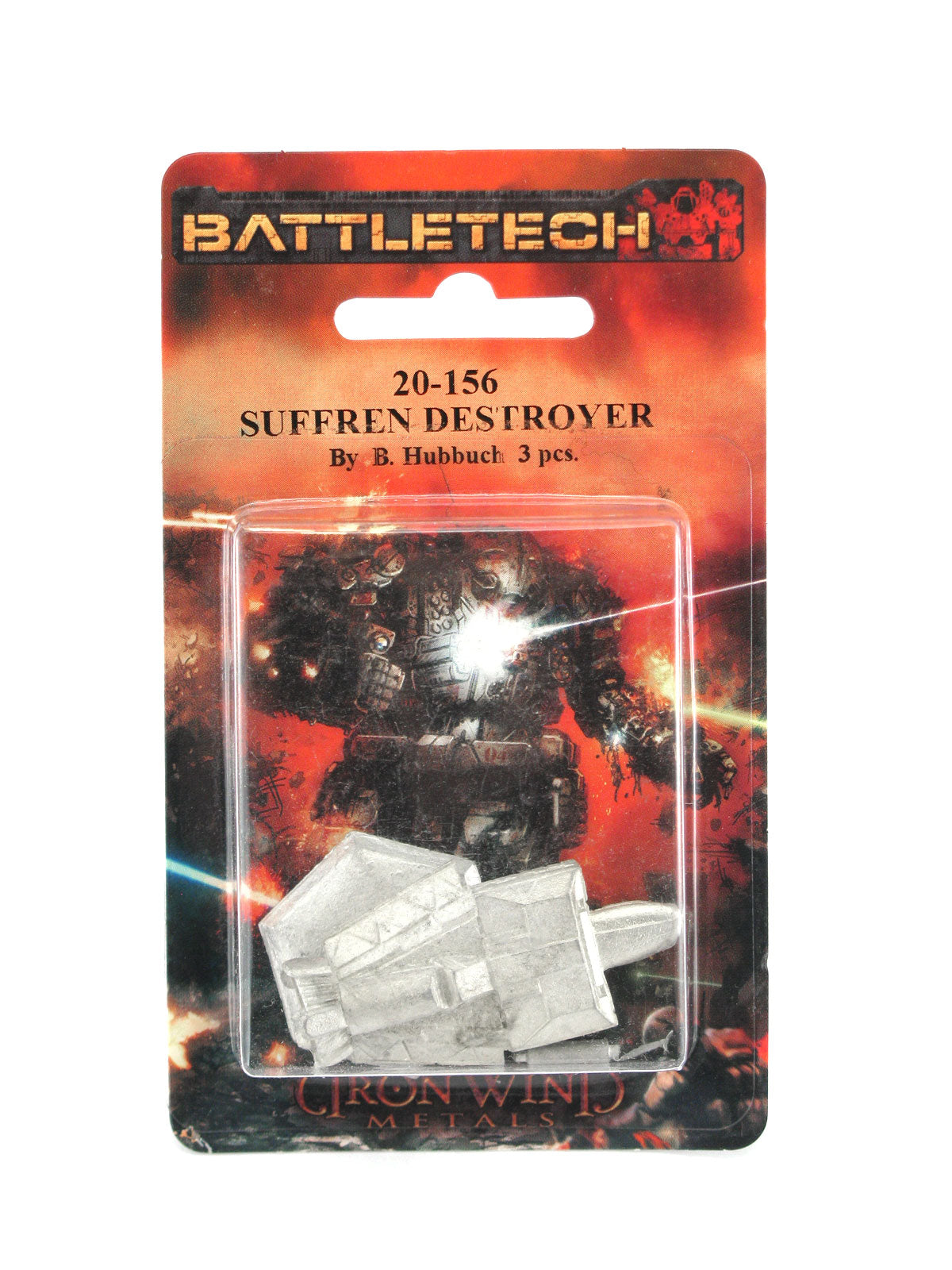 Battletech Suffren Destroyer #20-156 Unpainted Sci-Fi Metal — Pippd