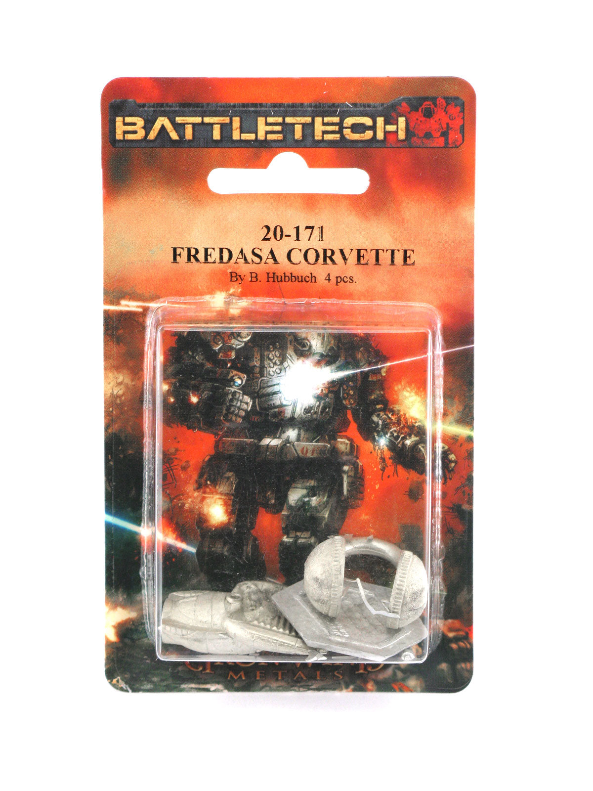 Battletech Fredasa Corvette Raider #20-171 Unpainted Sci-Fi — Pippd
