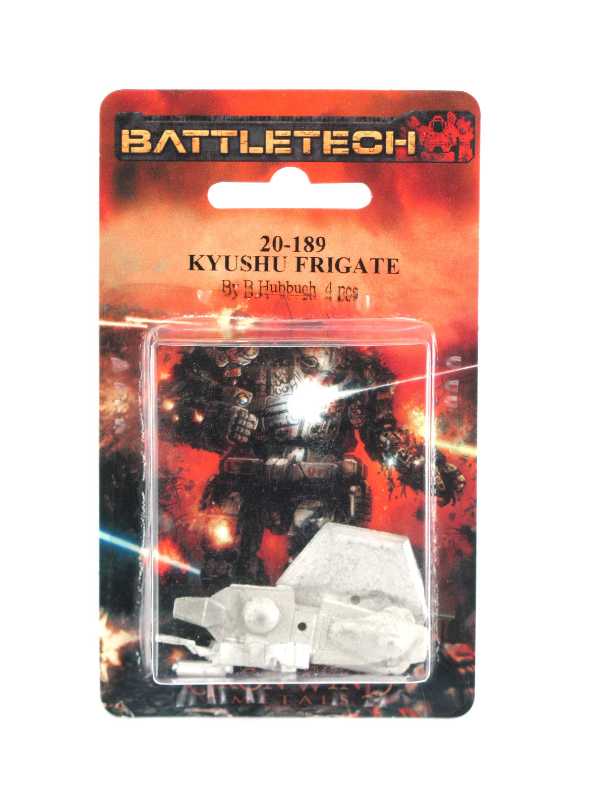 Battletech Kyushu Frigate #20-189 Unpainted Sci-Fi Metal — Pippd