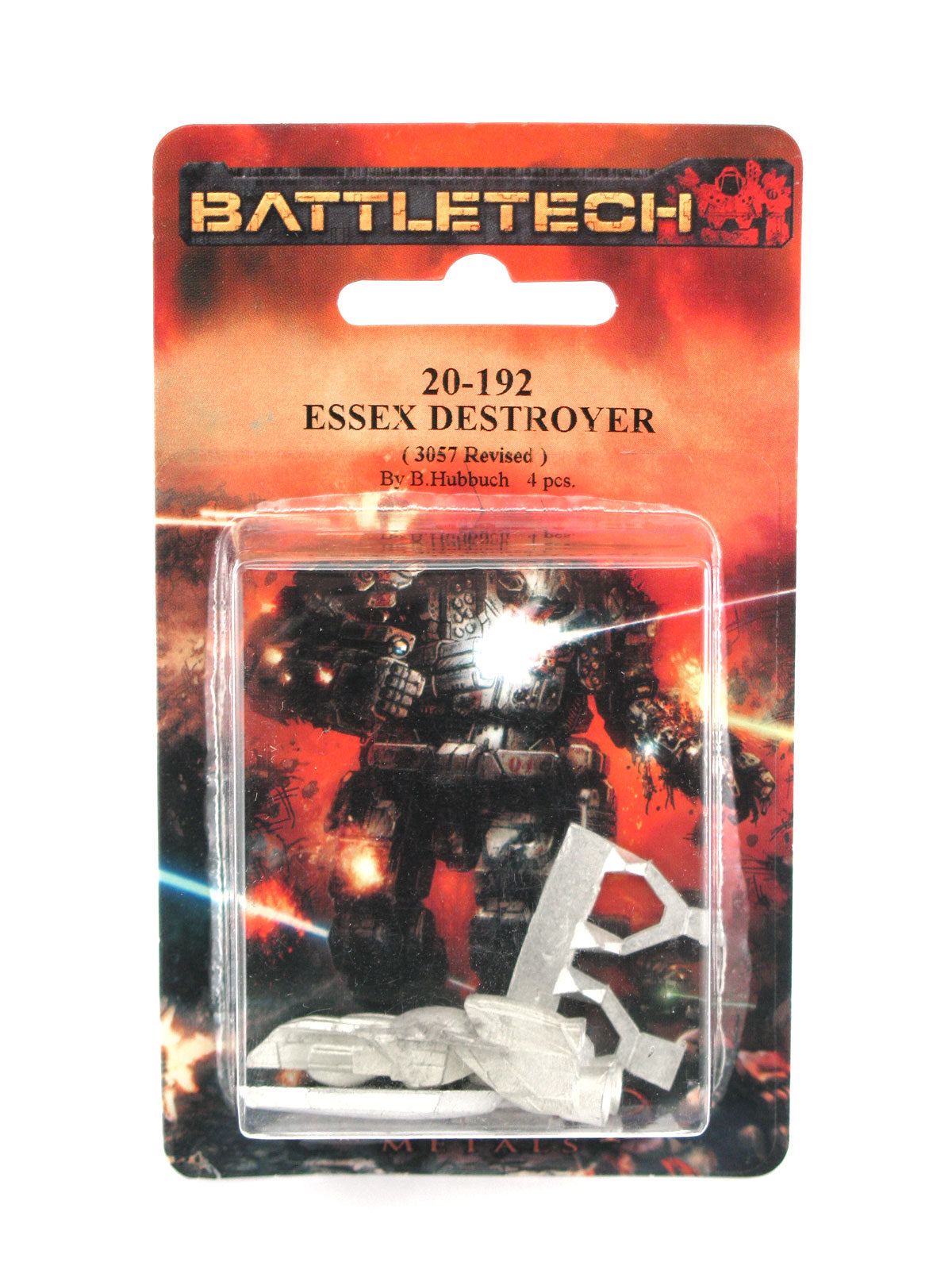 Battletech Essex Destroyer #20-192 Unpainted Sci-Fi Metal — Pippd