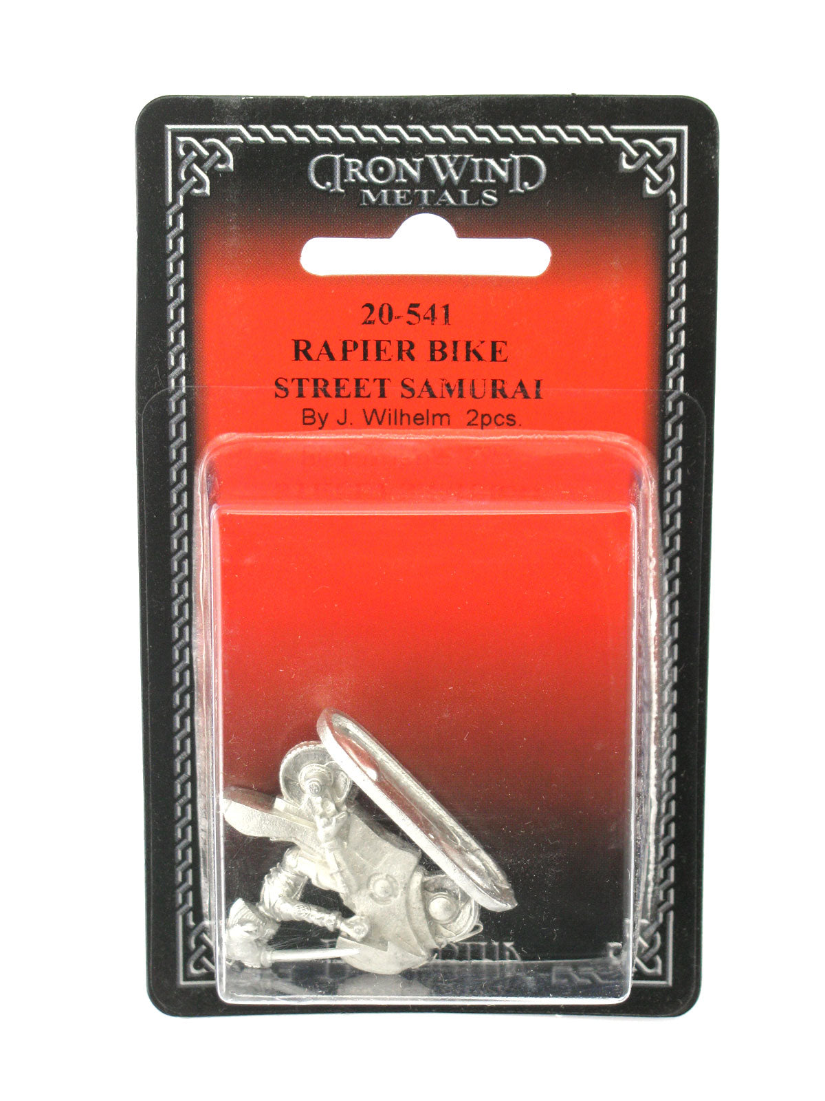 Female Street Samurai On Rapier #20-541 Shadowrun RPG Metal — Pippd