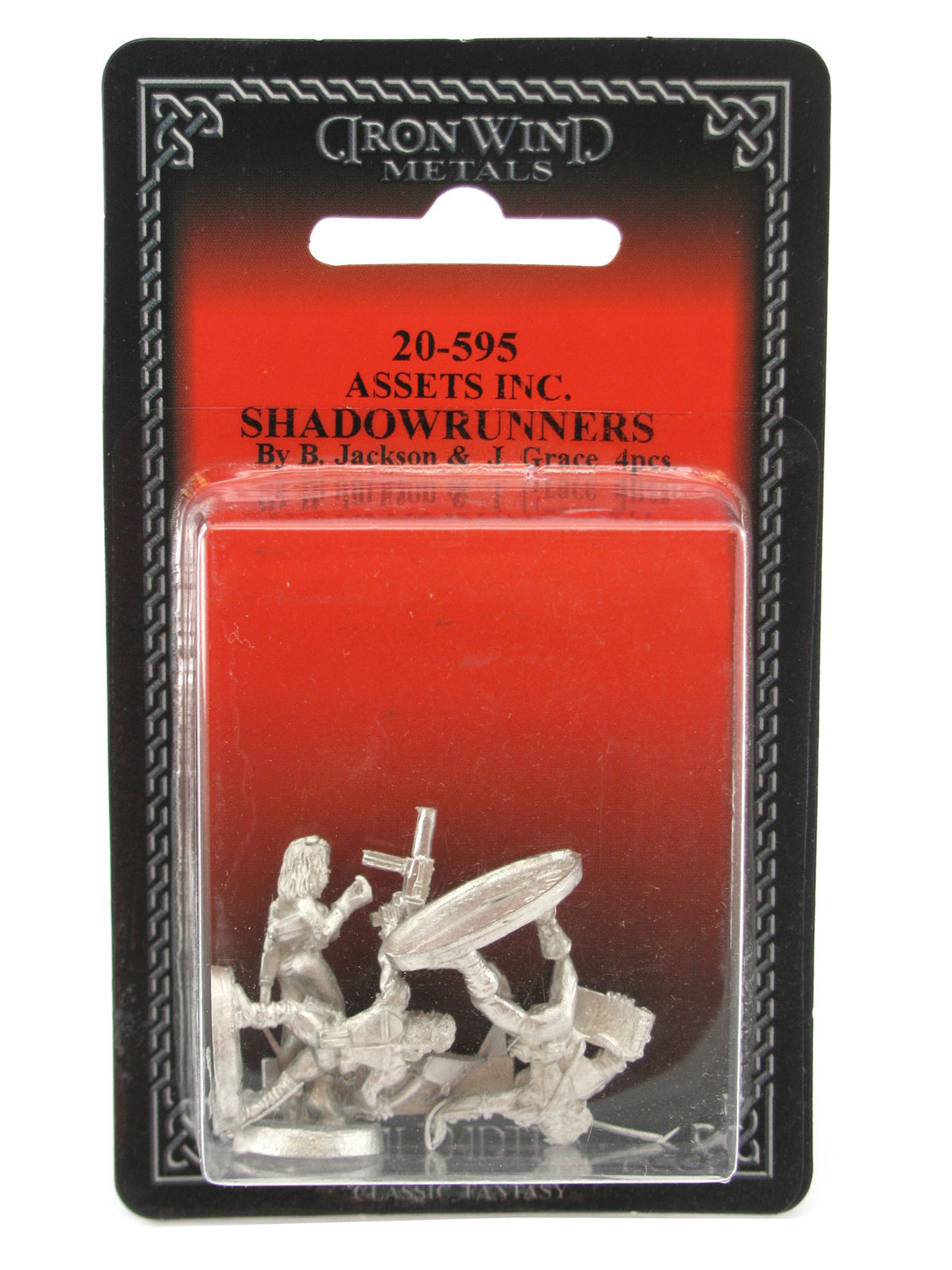 Assets Inc I Shadowrunners Minis: Axler Female Mercenary, — Pippd