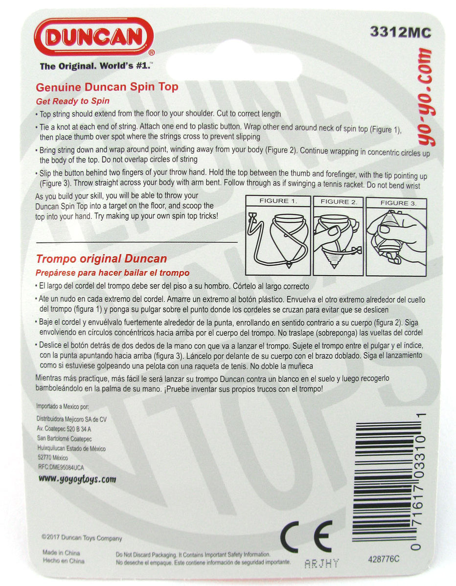 Duncan Beginner Imperial Spintop Spinner Top (Non Marking) — Pippd