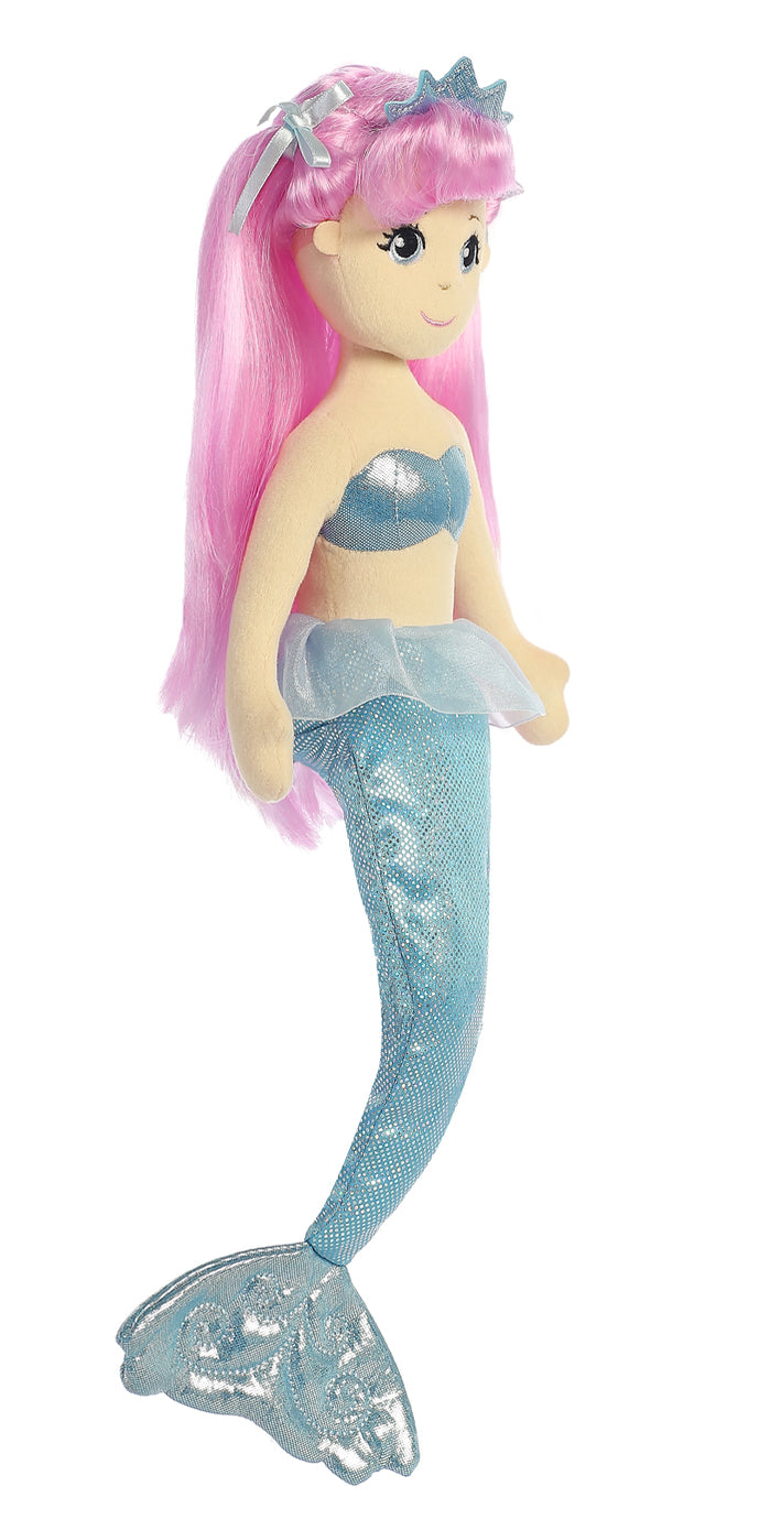 18" Cristal 2 Sea Sparkles Soft Plush Mermaid — Pippd
