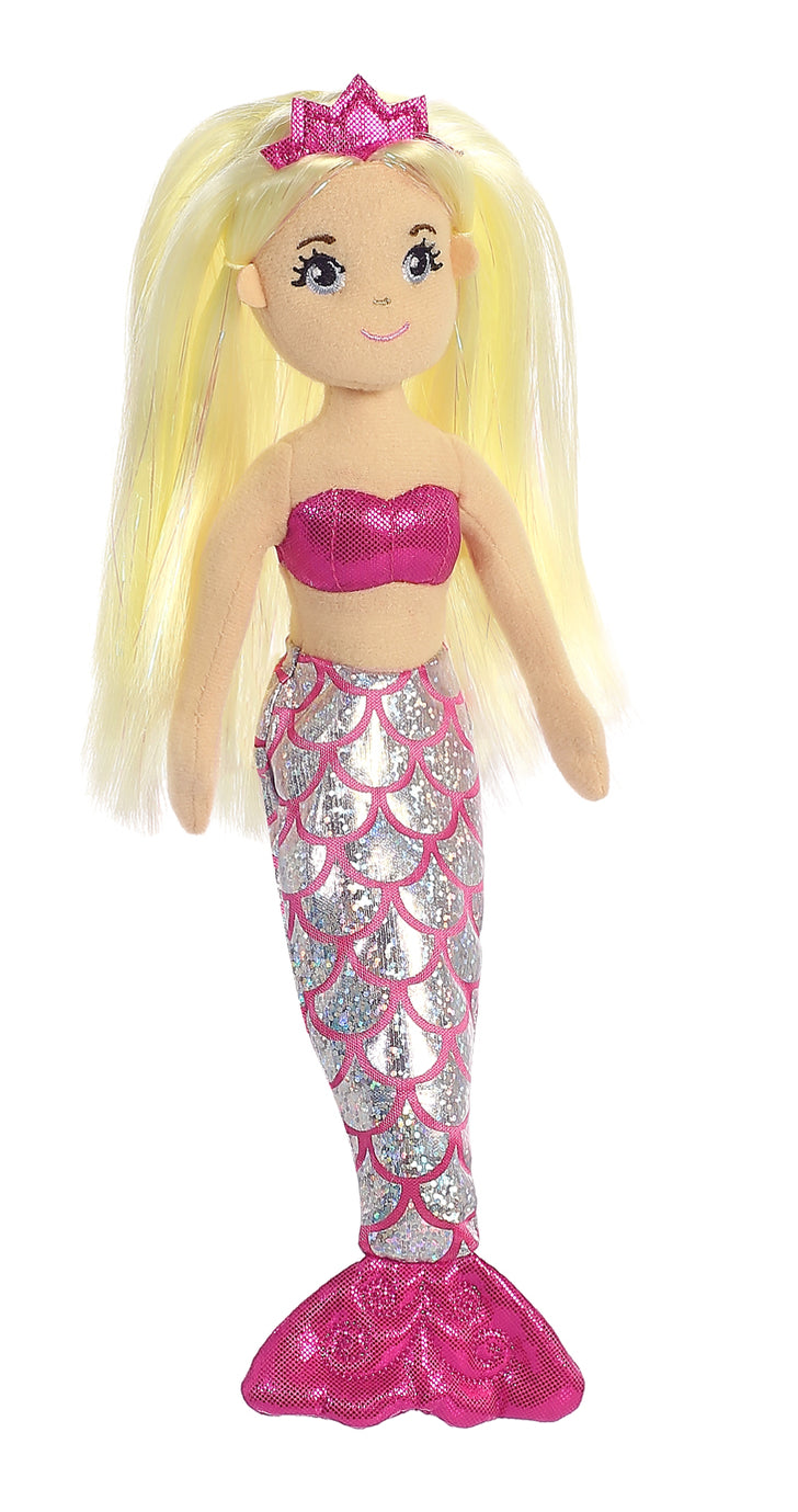 10" Jewel - Small Sea Sparkles Soft Plush Mermaid — Pippd