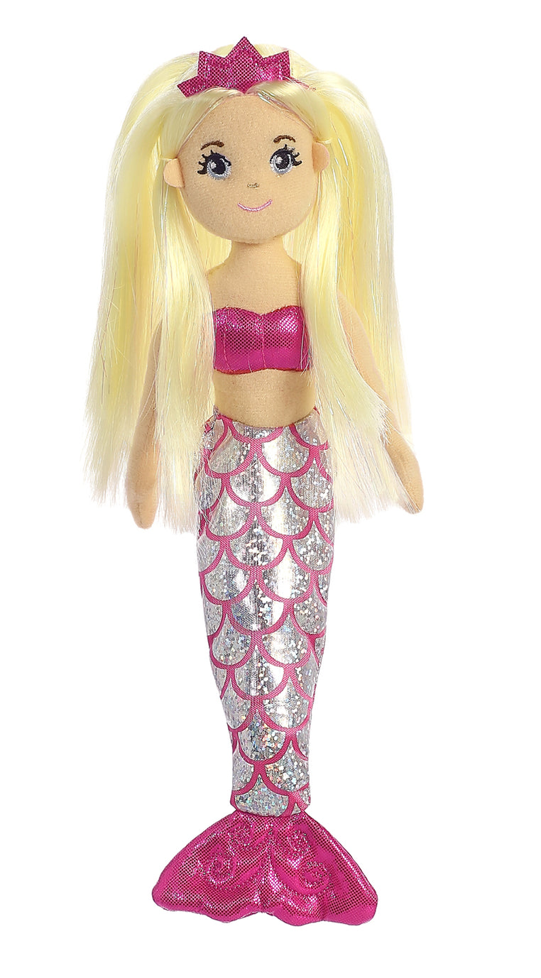 10" Jewel - Small Sea Sparkles Soft Plush Mermaid — Pippd