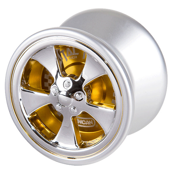 Duncan Metal Racer - Silver and Yellow Advanced Yo-Yo — Pippd