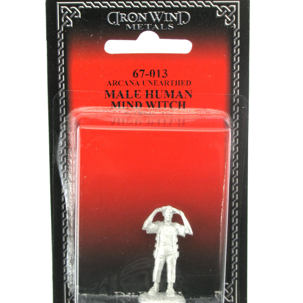 Male Human Mind Witch #67-013 Arcana Unearthed Evolved Metal — Pippd