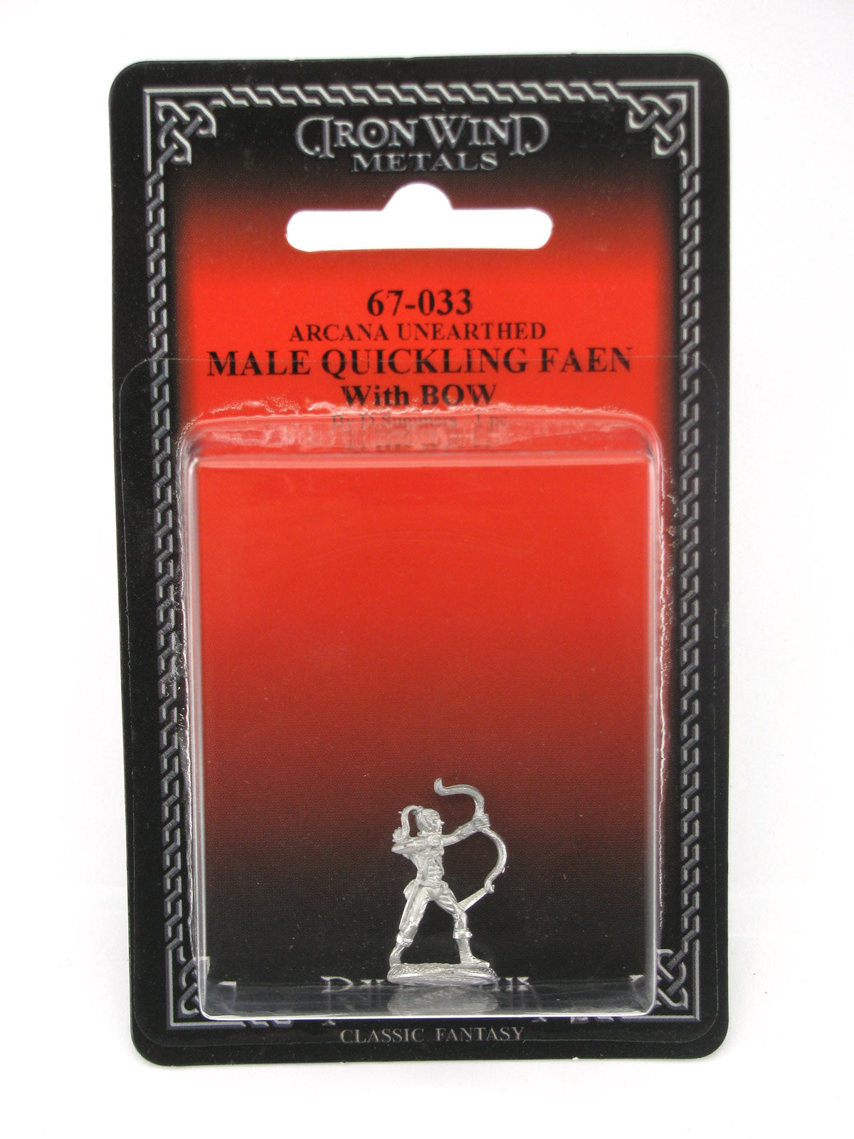 Male Quickling Faen with Bow #67-033 Arcana Unearthed — Pippd