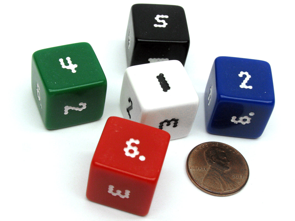The Dice Lab OptiDice D6, 1 Piece or Assortment - Choose — Pippd